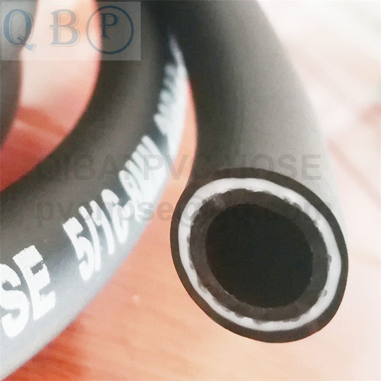 PVC black high pressure hydraulic hose Inner is pvc and rubber Outer is ...